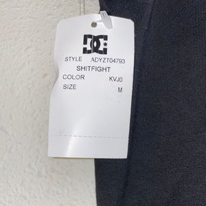 DC | Shirts | Dc Shoes Arcade Shitfight Tee Shirt Medium Black | Poshmark